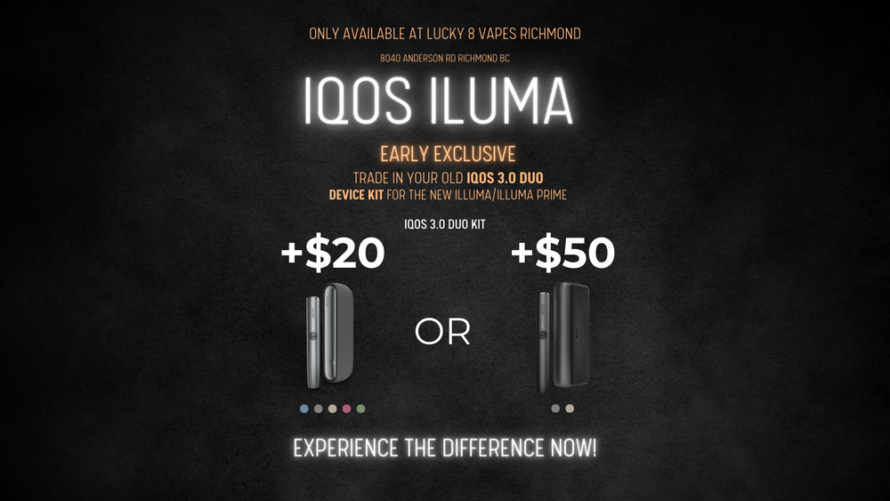 LUCKY 8 VAPES — VANCOUVER & RICHMOND BC CANADA